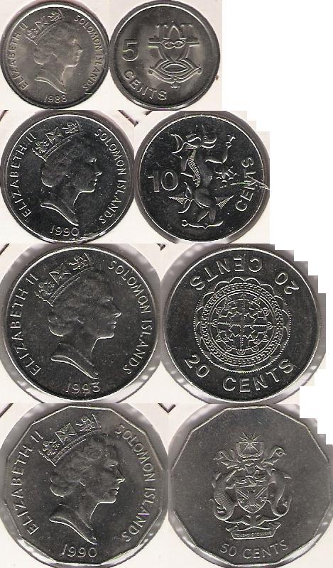 Dólar de las Islas Salomón - moneda | Banderas de países