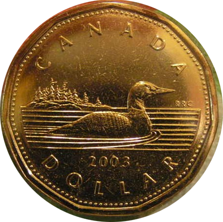 Dólar canadiense - moneda – Banderas del mundo