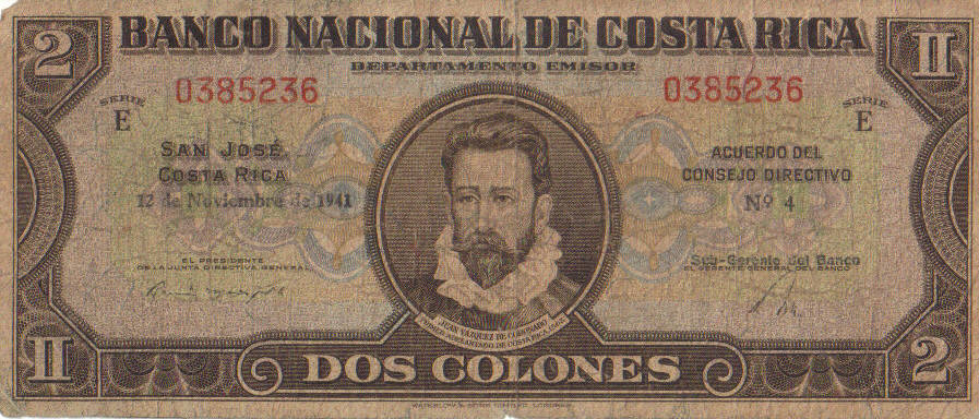 Colón - moneda | Banderas de países