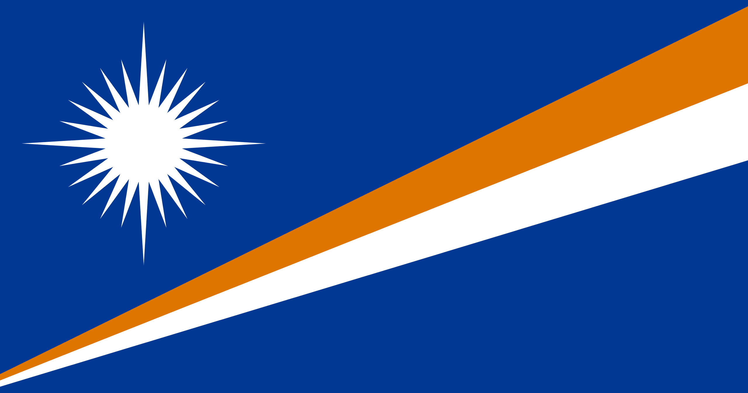 Bandera de Islas Marshall 🇲🇭 – Banderas del mundo