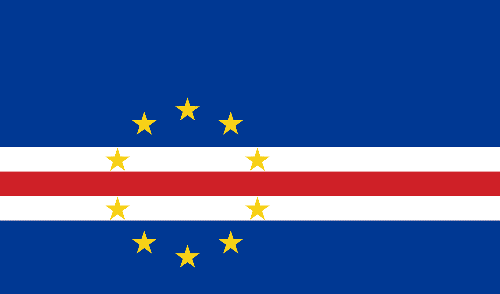 Bandera de Cabo Verde | Banderas-mundo.es