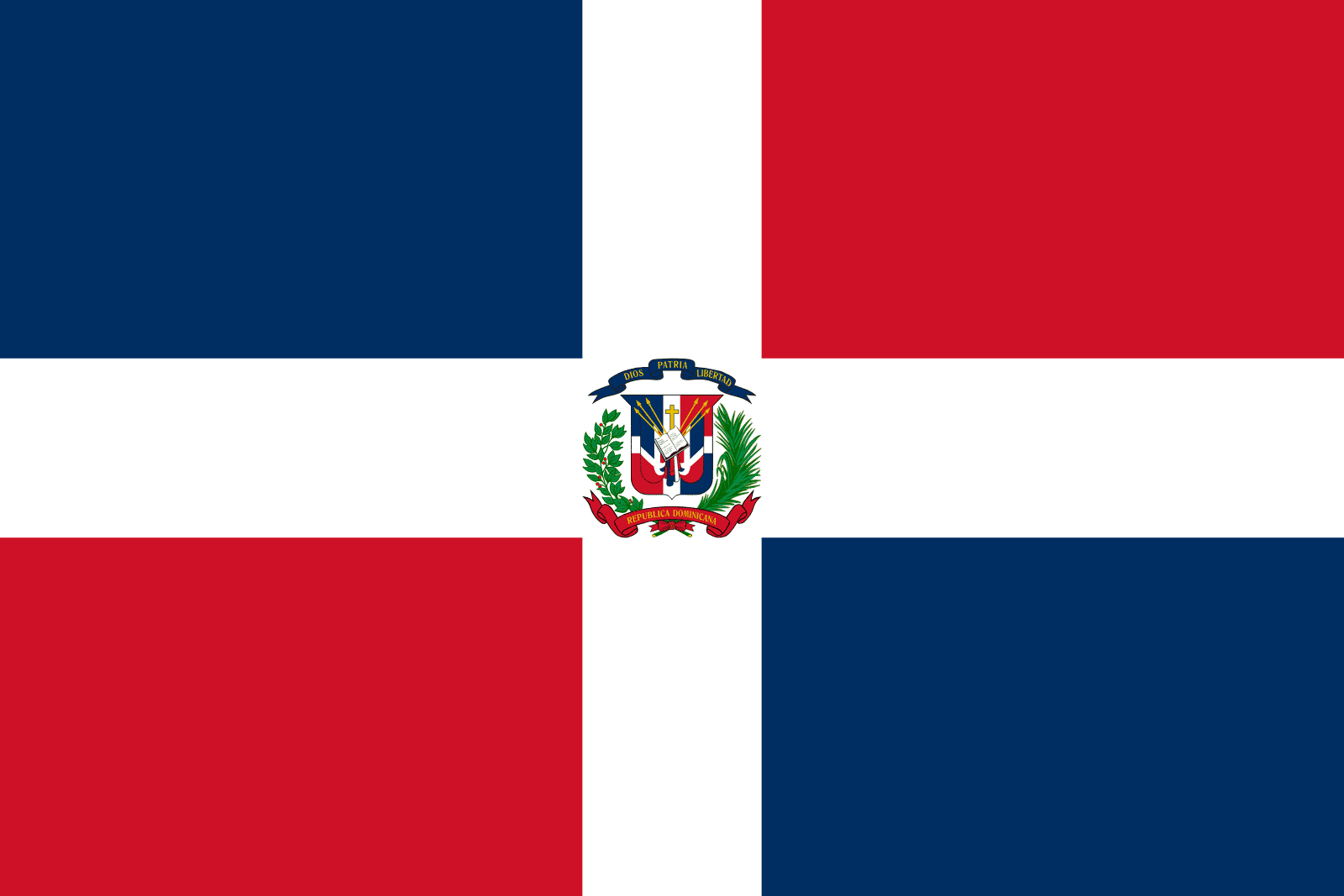 Descargar imágenes de la bandera de la República Dominicana | Banderas ...
