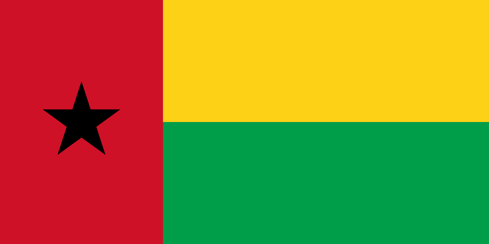 Bandera de Guinea-Bisáu | Banderas-mundo.es