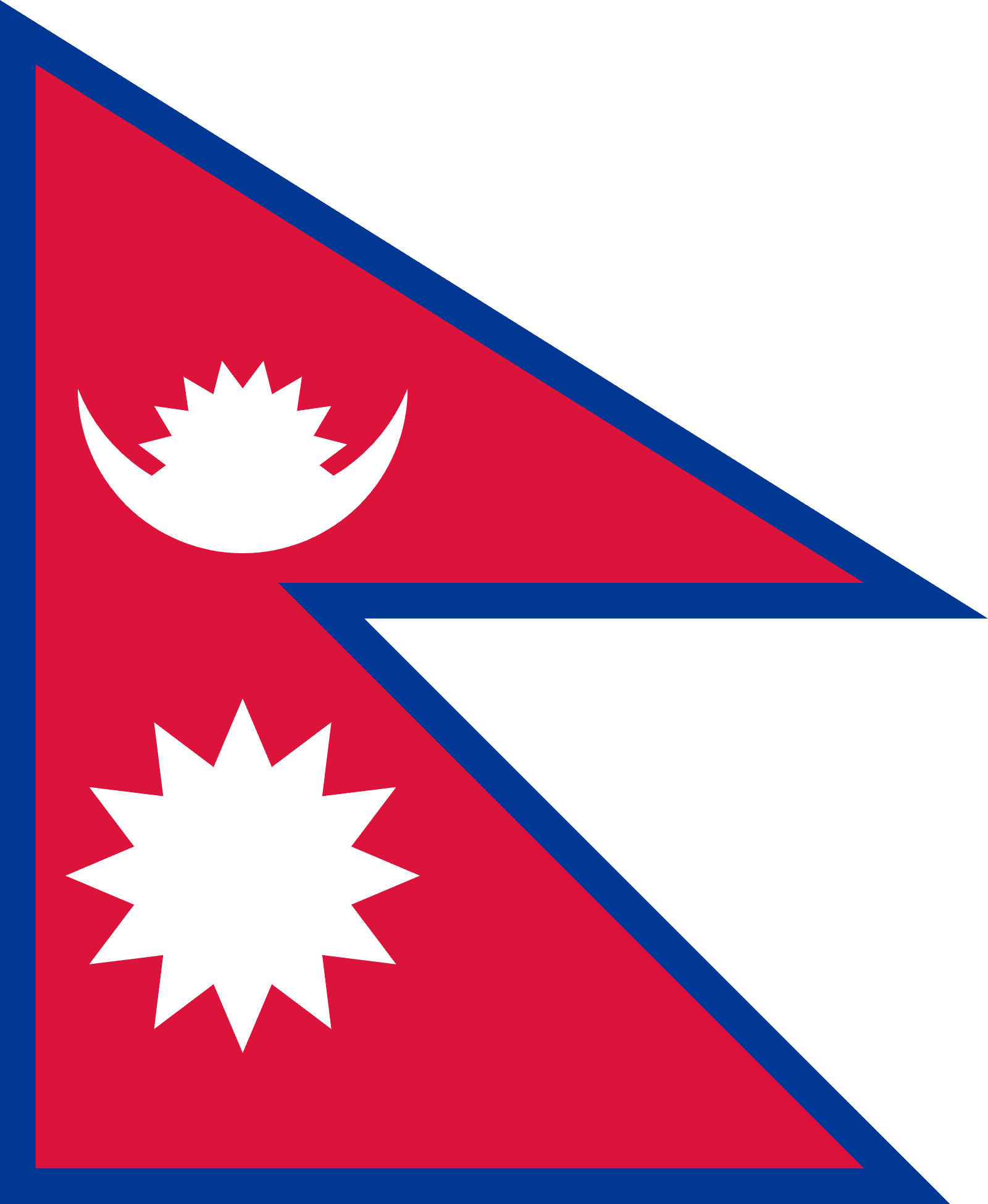 Bandera de Nepal | Banderas-mundo.es