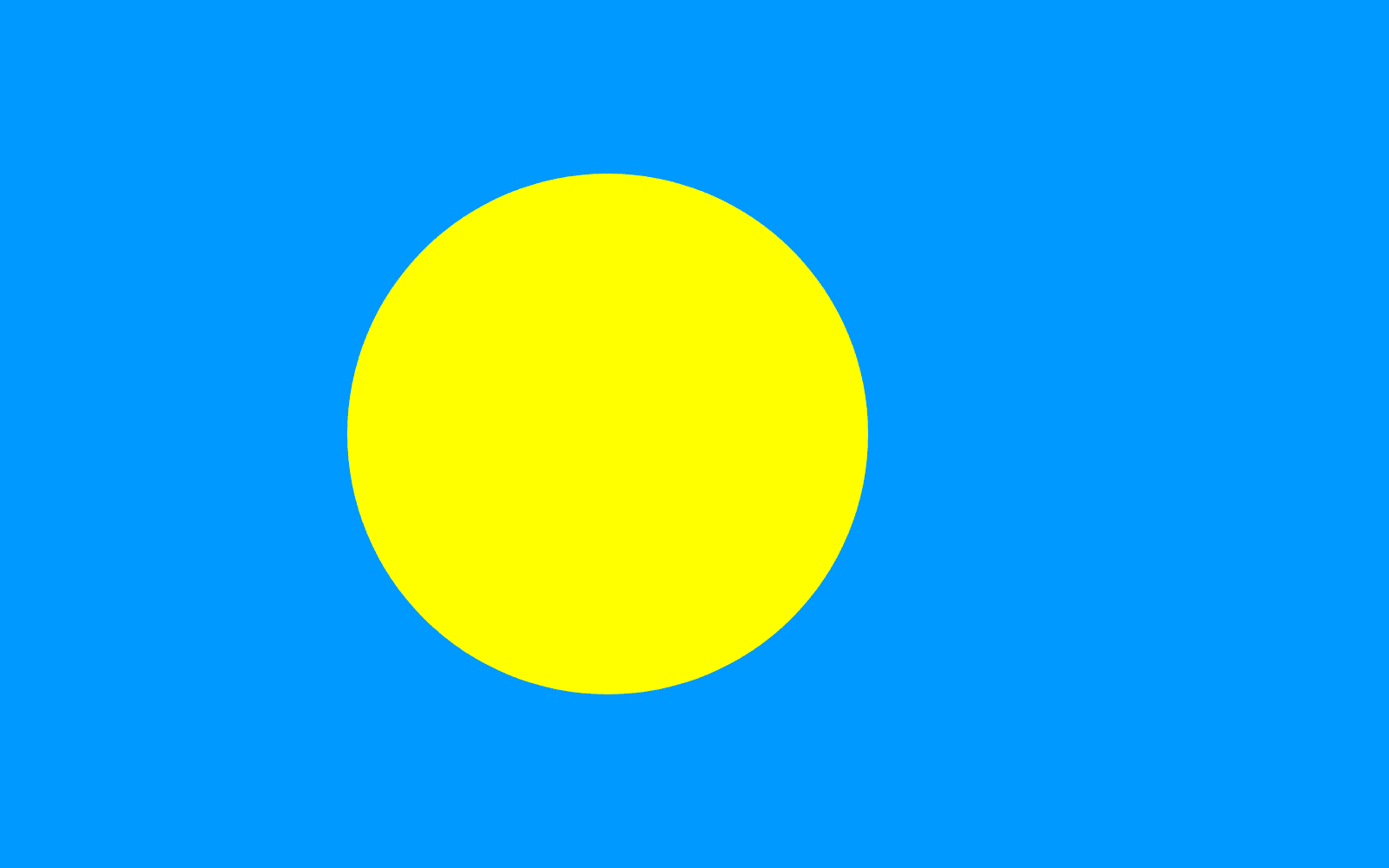 Bandera de Palaos | Banderas-mundo.es