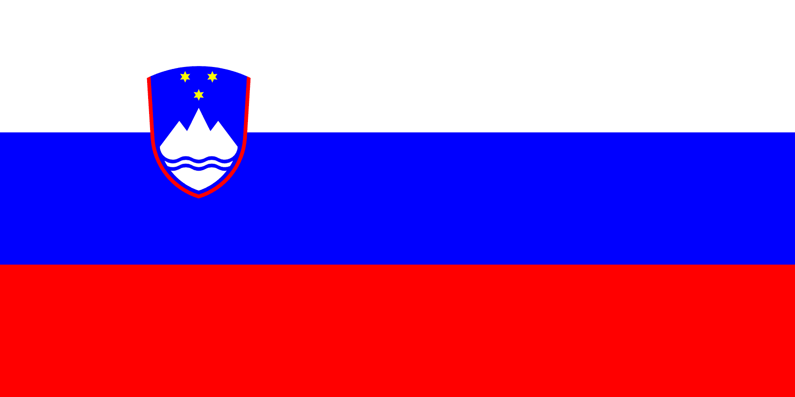 Bandera de Eslovenia | Banderas-mundo.es