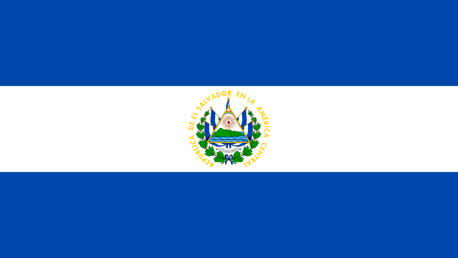 Bandera de El Salvador | Banderas-mundo.es