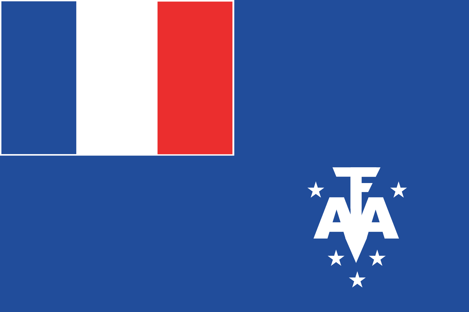 Bandera de los Territorios Australes Franceses | Banderas-mundo.es