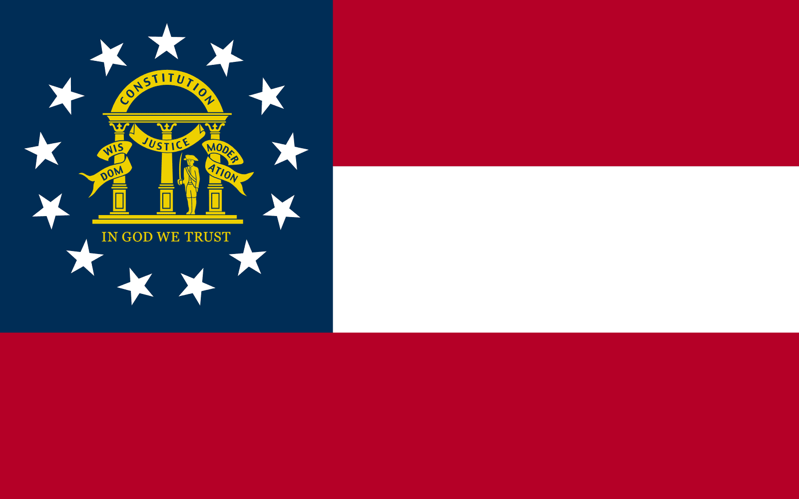 Bandera de Georgia | Banderas-mundo.es
